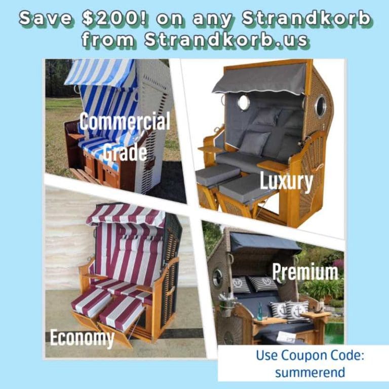 All about the Strandkorb? And Where You can Buy One for your Home