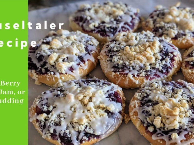 Streuseltaler Recipe- Tasty Pastries with Fruit and Streusel