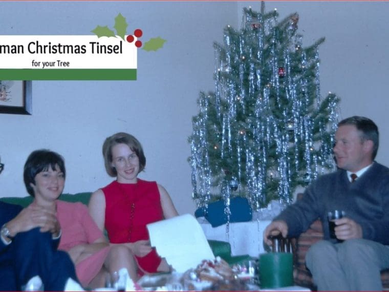 Christmas Tree Lametta- German Tinsel for the Christmas Tree