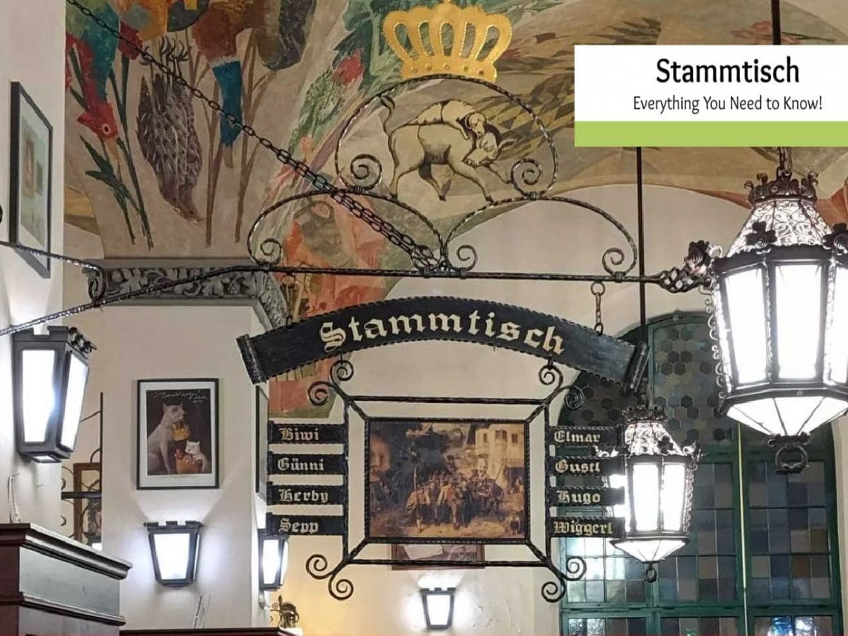 All about the Stammtisch- In Germany, it's a Table for Regulars