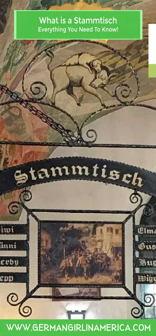 All about the Stammtisch- In Germany, it's a Table for Regulars